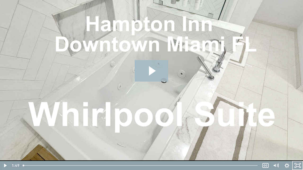 Whirlpool Suite Videos - Our HD & 4K Hotel Jetted Tub Suite Videos